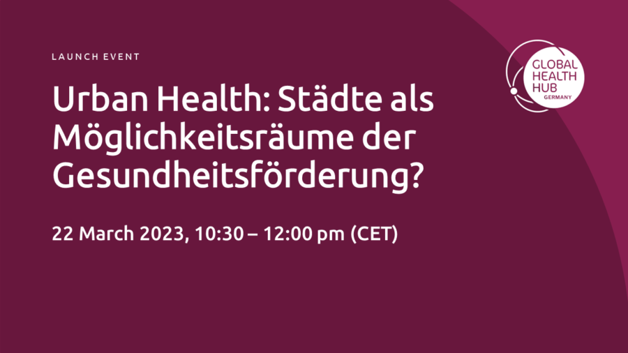 Urban Health: Städte als Möglichkeitsräume der Gesundheitsförderung?